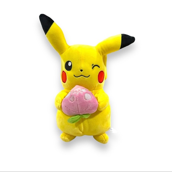 Pokemon | Toys | Pikachu Strawberry Pokemon Plush | Poshmark